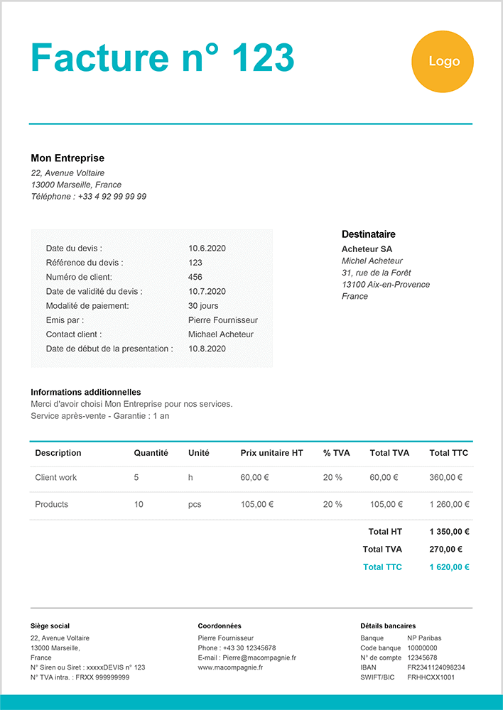 Comment créer une facture ? 9 conseils pour créer une facture ...