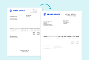 Modèle de devis gratuit : 15 exemplaires de devis Word et Excel - Zervant
