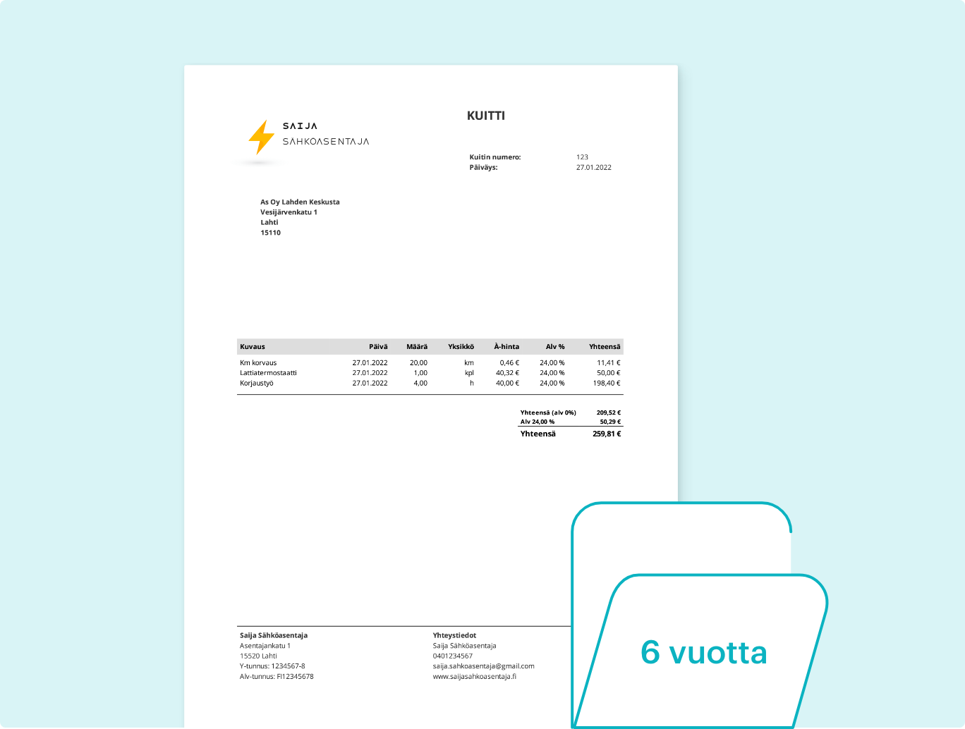 Ilmainen kuittipohja - valitse itsellesi sopiva malli - Zervant