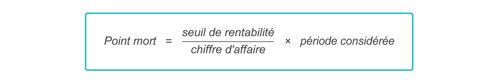 Calcul seuil de rentabilité : comment le calculer ? Fichier Excel ...