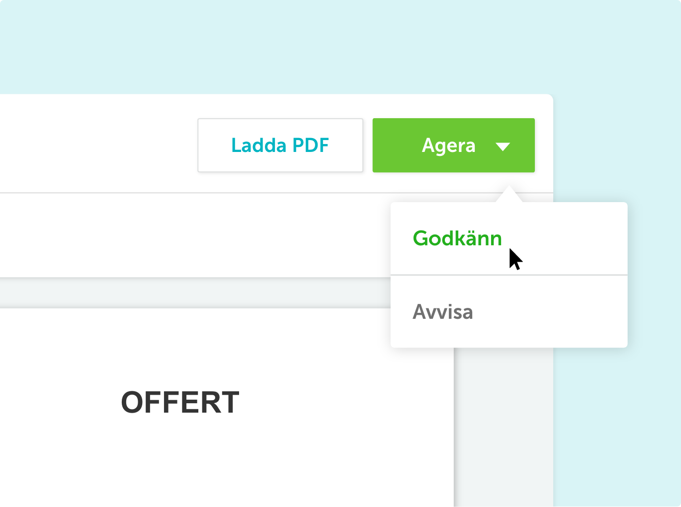 Skriv offert online - Enkelt offertprogram online | Zervant