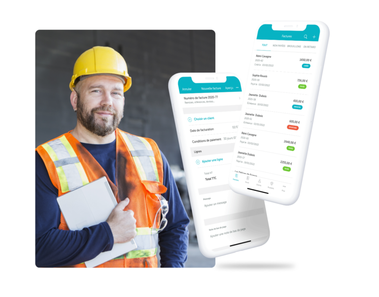 Logiciel de devis et de factures pour le bâtiment (BTP) - Zervant