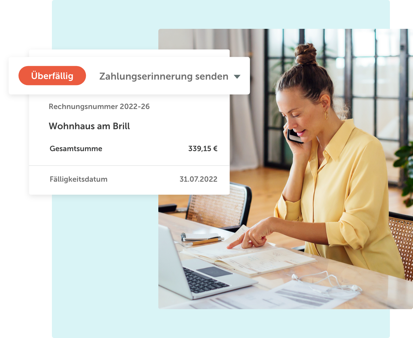 Mahnungen erstellen mit Zervant - Zervant