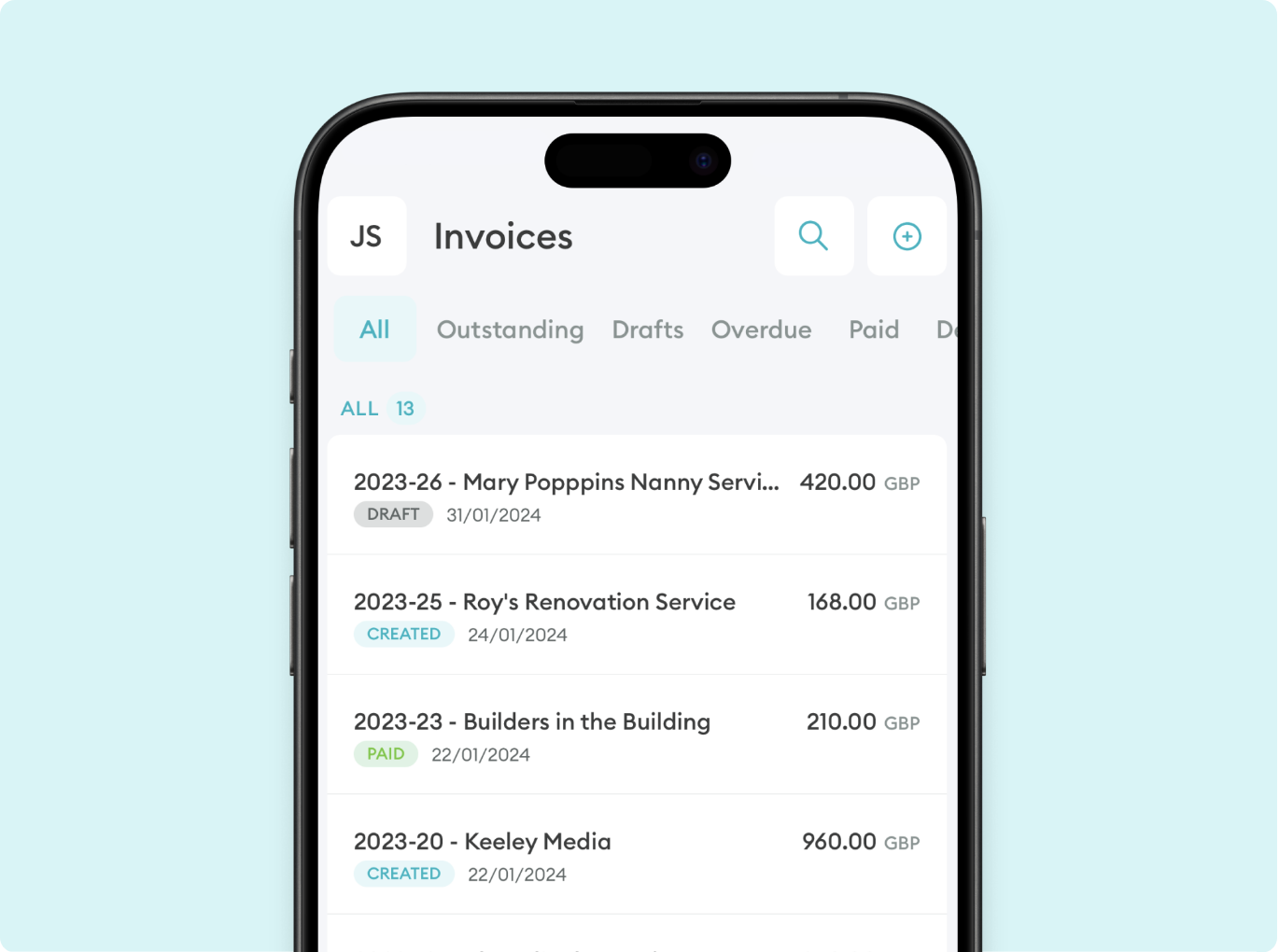 Free Mobile Invoicing App | On iOS and Android - Zervant