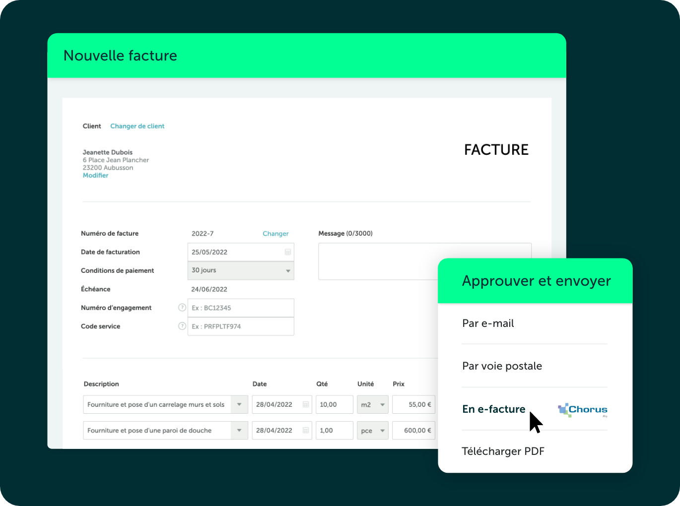 Logiciel de facturation gratuit en ligne - Facturation simple