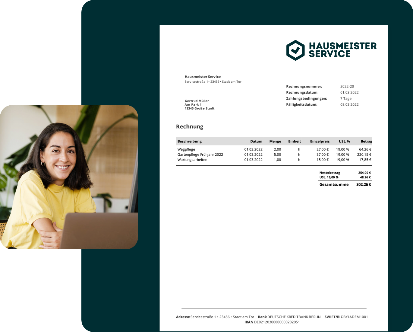Kostenloses Rechnungsprogramm - Zervant