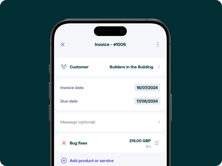 Free Mobile Invoicing App | On iOS and Android - Zervant